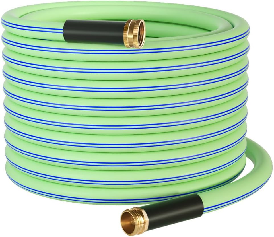 Amazon.com : Atlantic Heavy Duty Garden Hose 5/8 Inch x 200 Foot Green ...