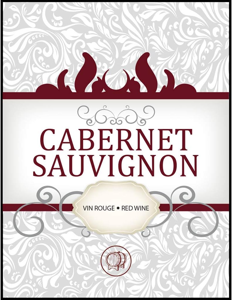 Amazon.com: Cabernet Sauvignon Wine Labels 30 ct: Home & Kitchen