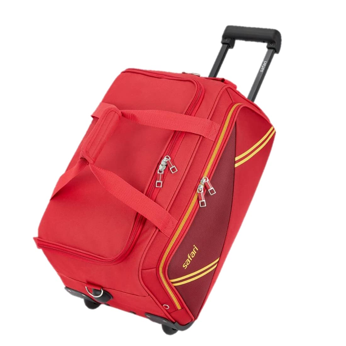 Buy Safari Polyester Swift Plus Rdfl Duffle Bag Trolley 55 Cms Cabin ...