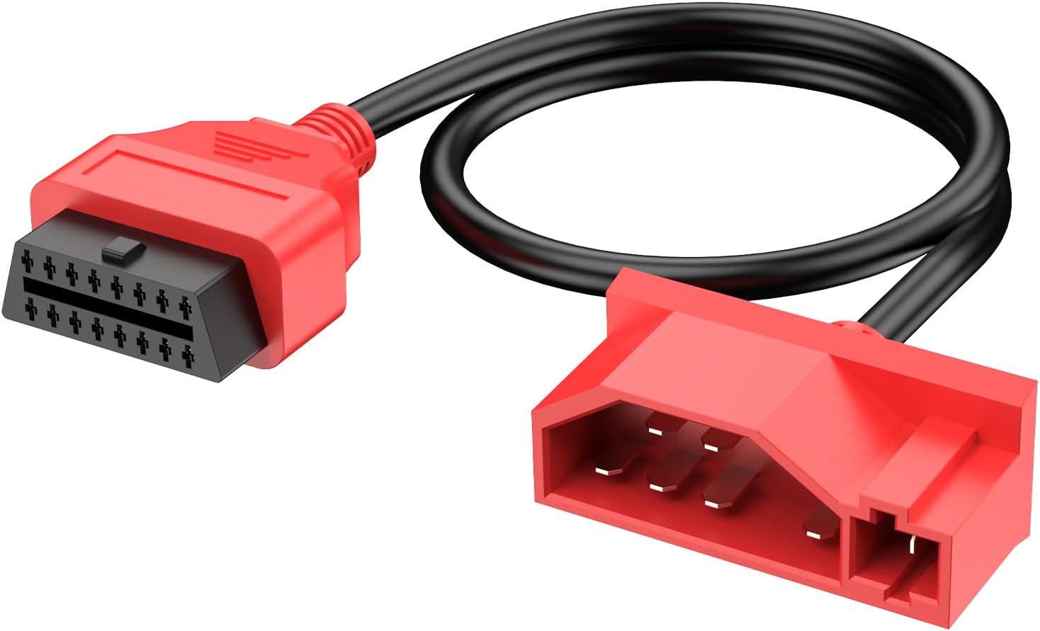 Amazon.com: Autel 7 Pin OBD1 to OBD2 Adapter Cable for Ford, 7Pin OBD1 ...