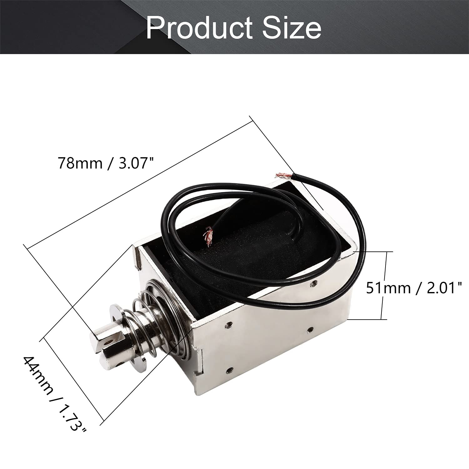 Snapklik.com : Fielect DC 12V 50N 15mm Stroke Push Pull Type Solenoid ...