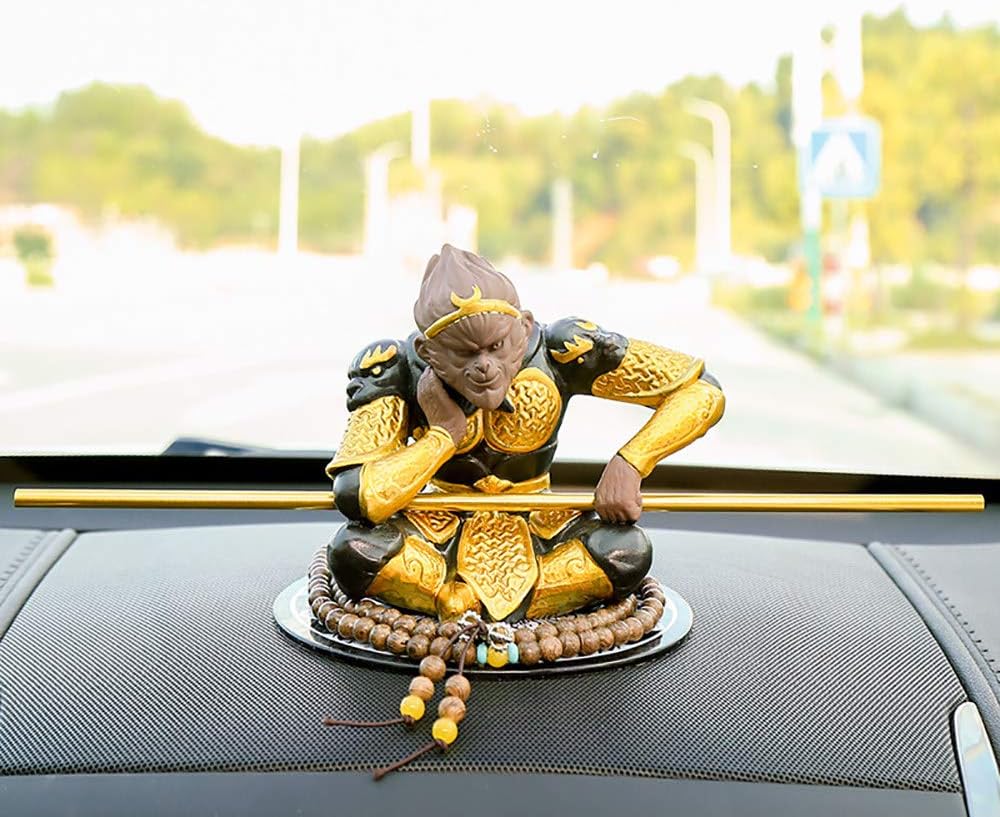 Amazon.com: CCZHIDAO Retro Fire Monkey King Sun Wukong Wood Carving ...