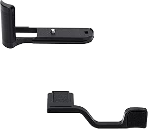 Amazon.com : JJC Metal Hand Grip L Bracket & Thumb Grip Rest for Fuji Fujifilm X-T50 XT50 ...