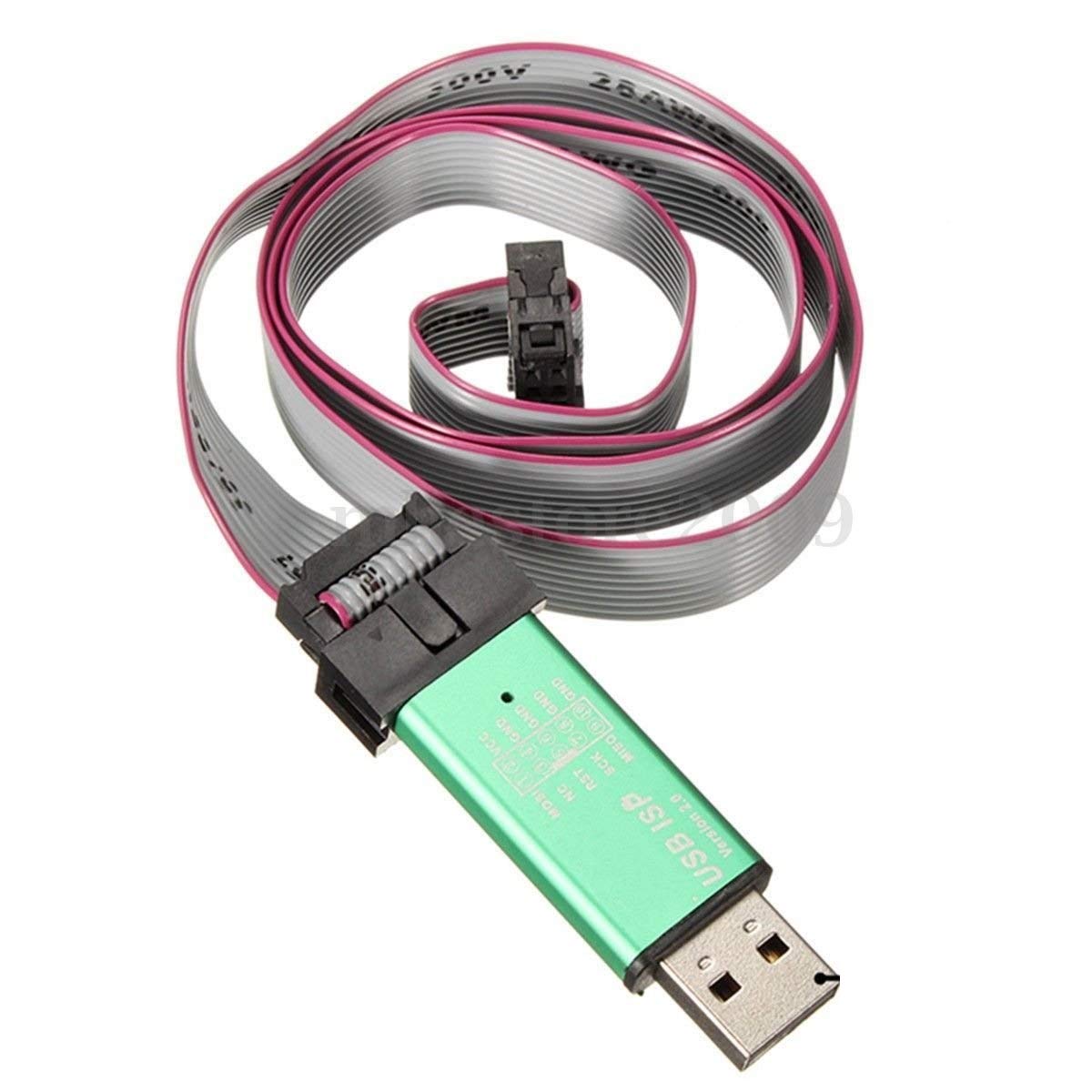 Buyyart New USB asp USB ISP Programmer Adapter for ATMEL AVR S51 WIN7 ...