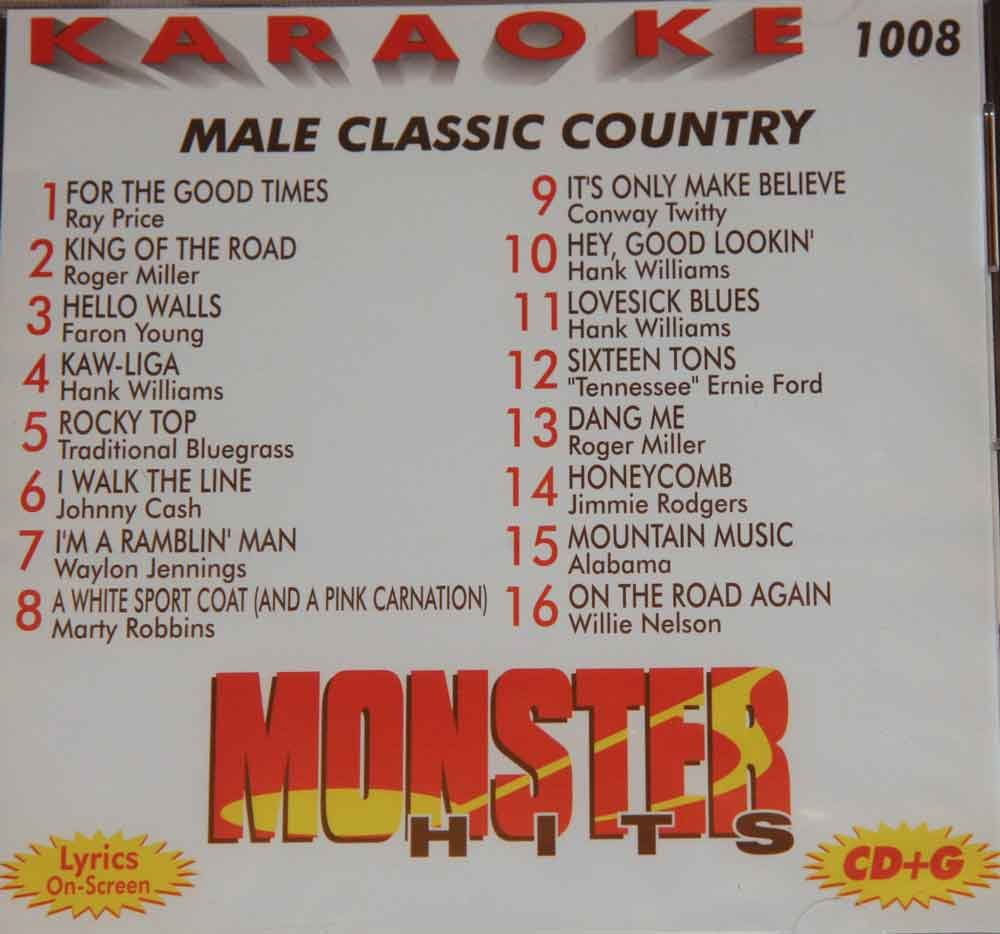 Ray Price, Roger Miller, Hank Williams, Faron Young, Johnny Cash, Marty ...