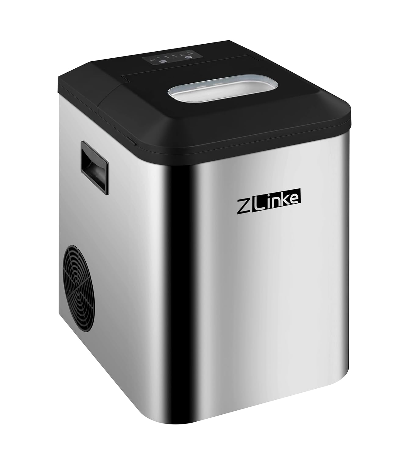 Amazon.com: Countertop Ice Maker Machine, 44Lbs/24H Auto Self-Cleaning ...