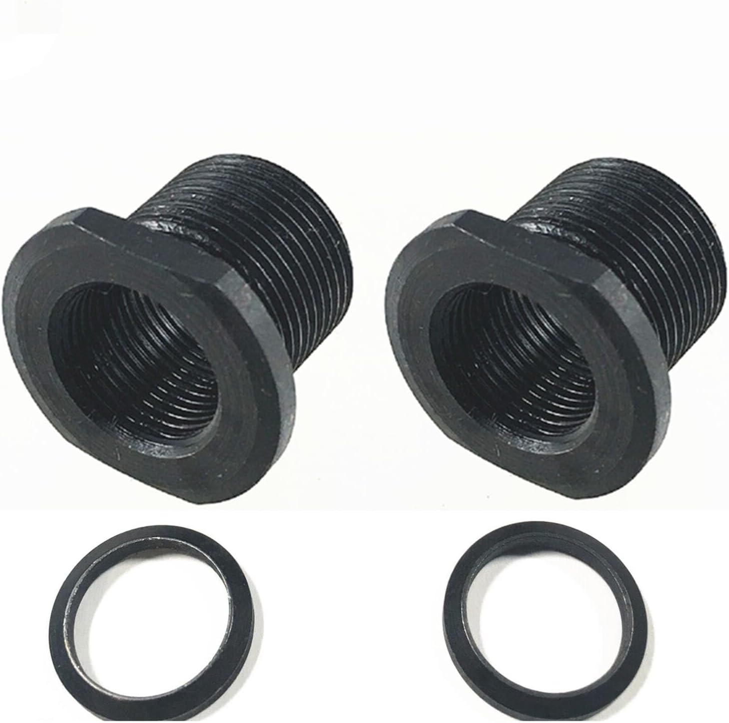 uxcell Threaded Reducing Bushings Nylon Connector Adaptor M20 Male ...