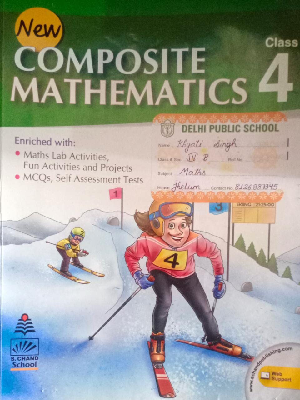 New Composite Mathematics Class 4 By RS Aggarwal Second Hand & Used ...