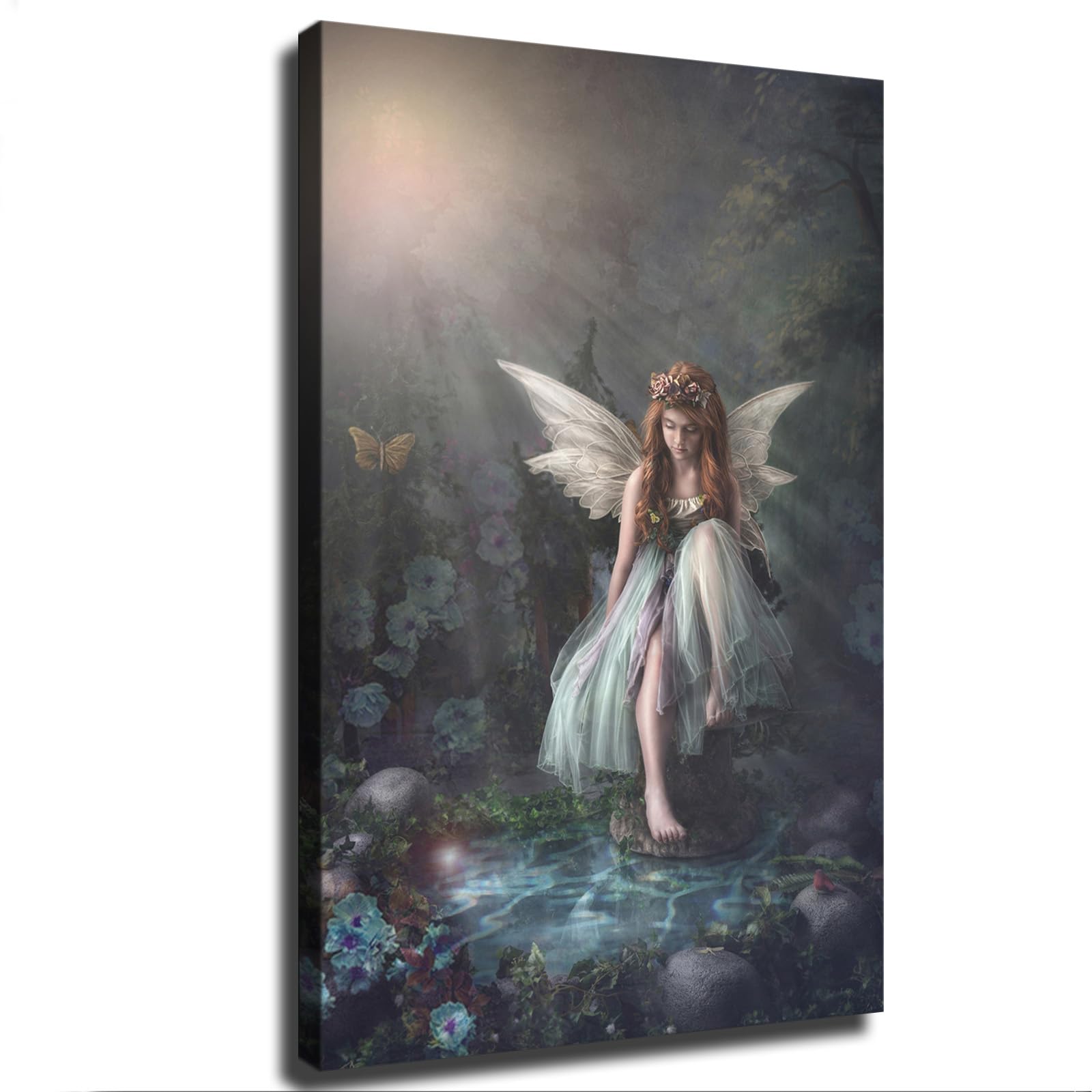 Beautiful Fairy Art In Frames Beautiful Framed Fairy Paper Tole