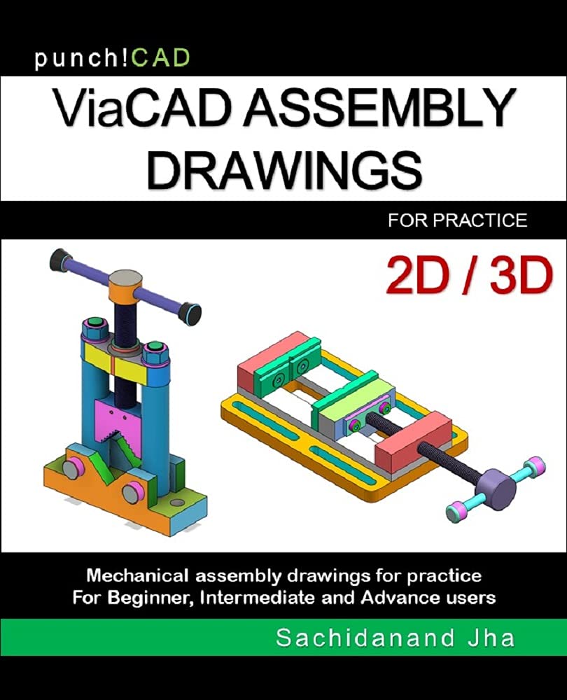 Buy ViaCAD ASSEMBLY DRAWINGS: Assembly Practice Drawings For ViaCAD and ...