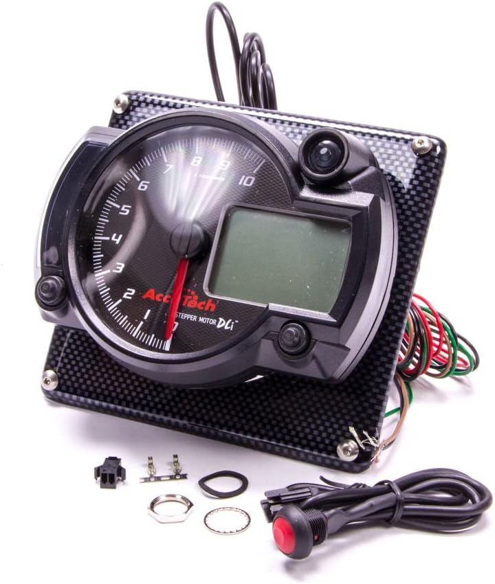 Amazon.com: Longacre 44591 3.75" Tachometer with Data Logging Stepper ...