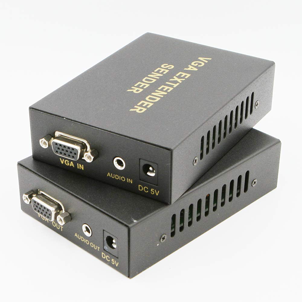 VGA Extender 300M/1000ft,Network Extender Amplifier VGA/Analog Audio ...