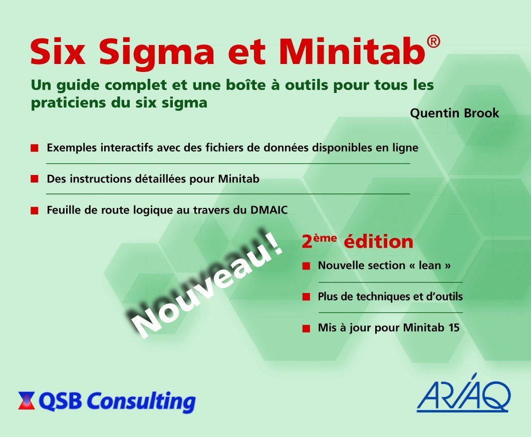 Amazon | Six Sigma et Minitab: Un Guide Complet et une Boite a Outils ...