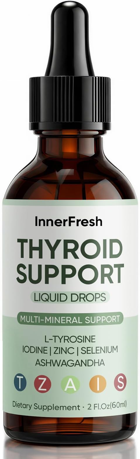 Amazon.com: SCEZROB InnerFresh Thyroid Support Drops, Inner Fresh ...