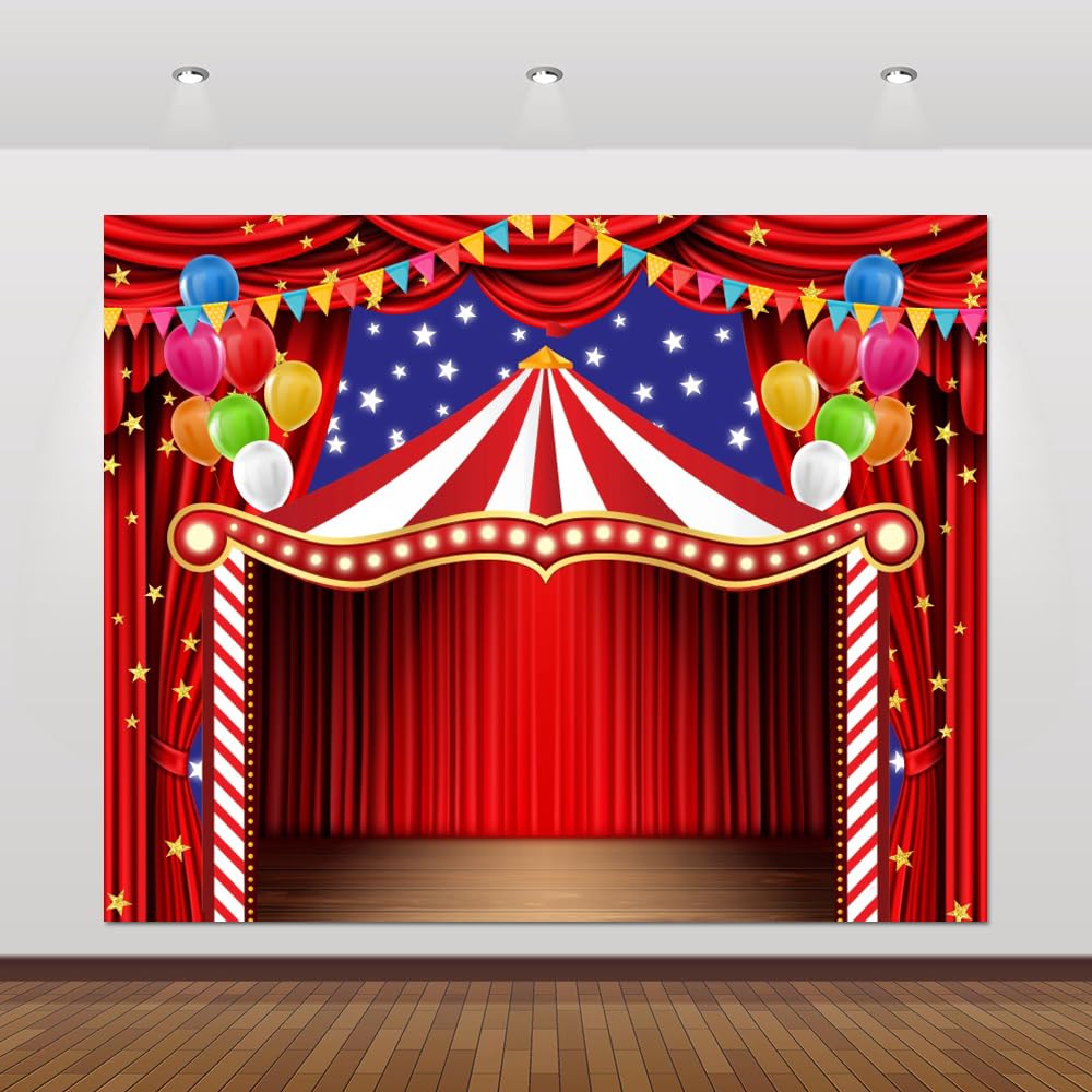 Carnival Themed Backdrop