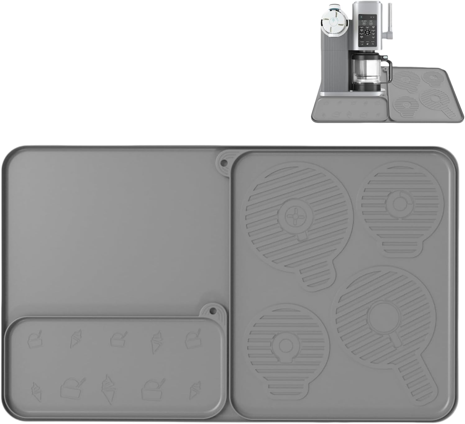 Amazon.com: Compatible with Ninja CREAMi Series 700/701 Non-Slip ...