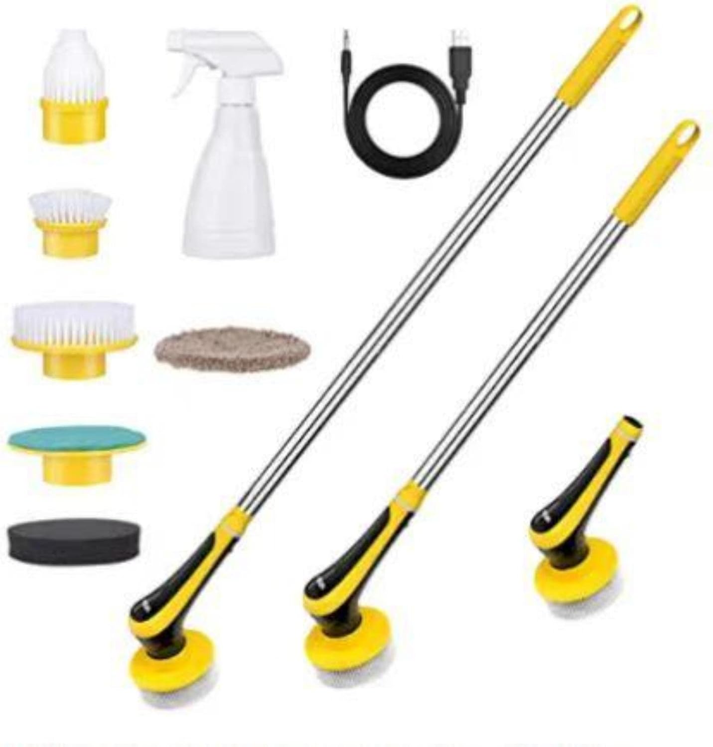 Amazon.com: Housework Good Helper Electric Spin Scrubber, 6 Replacement ...