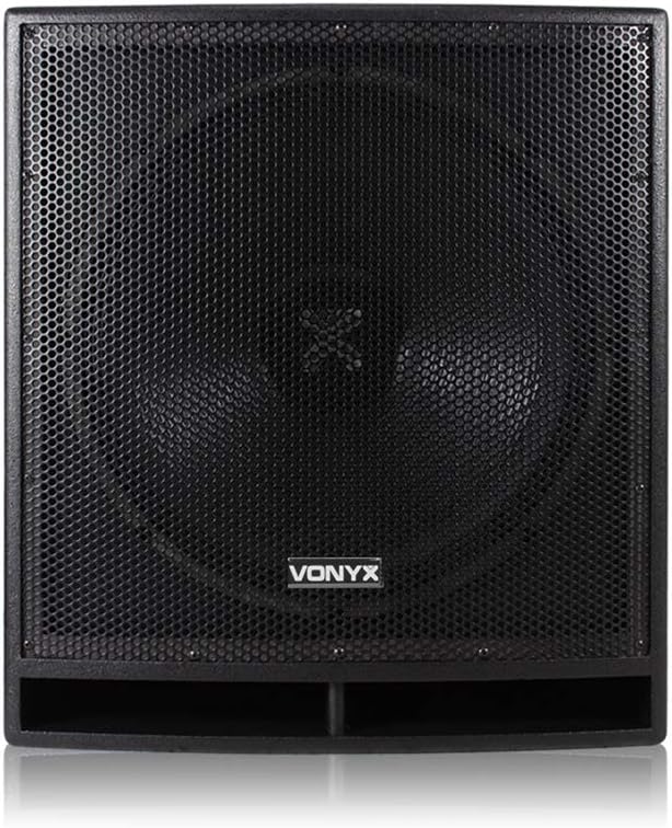 VONYX SWP18 PRO 18" Active DJ Subwoofer - DJ Powered Subwoofer Speaker ...