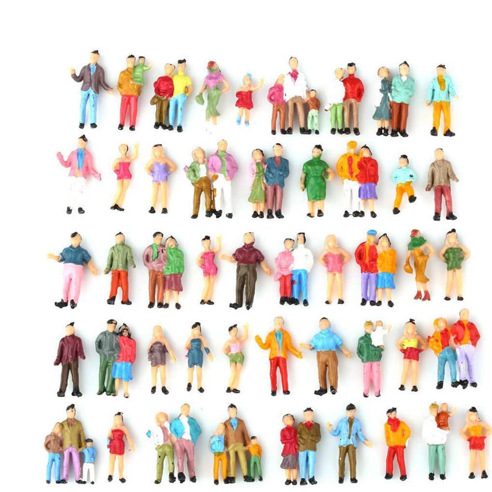 90 Figurini Statici Scala 1:87 HO - Persone Sedute, Model People Per ...