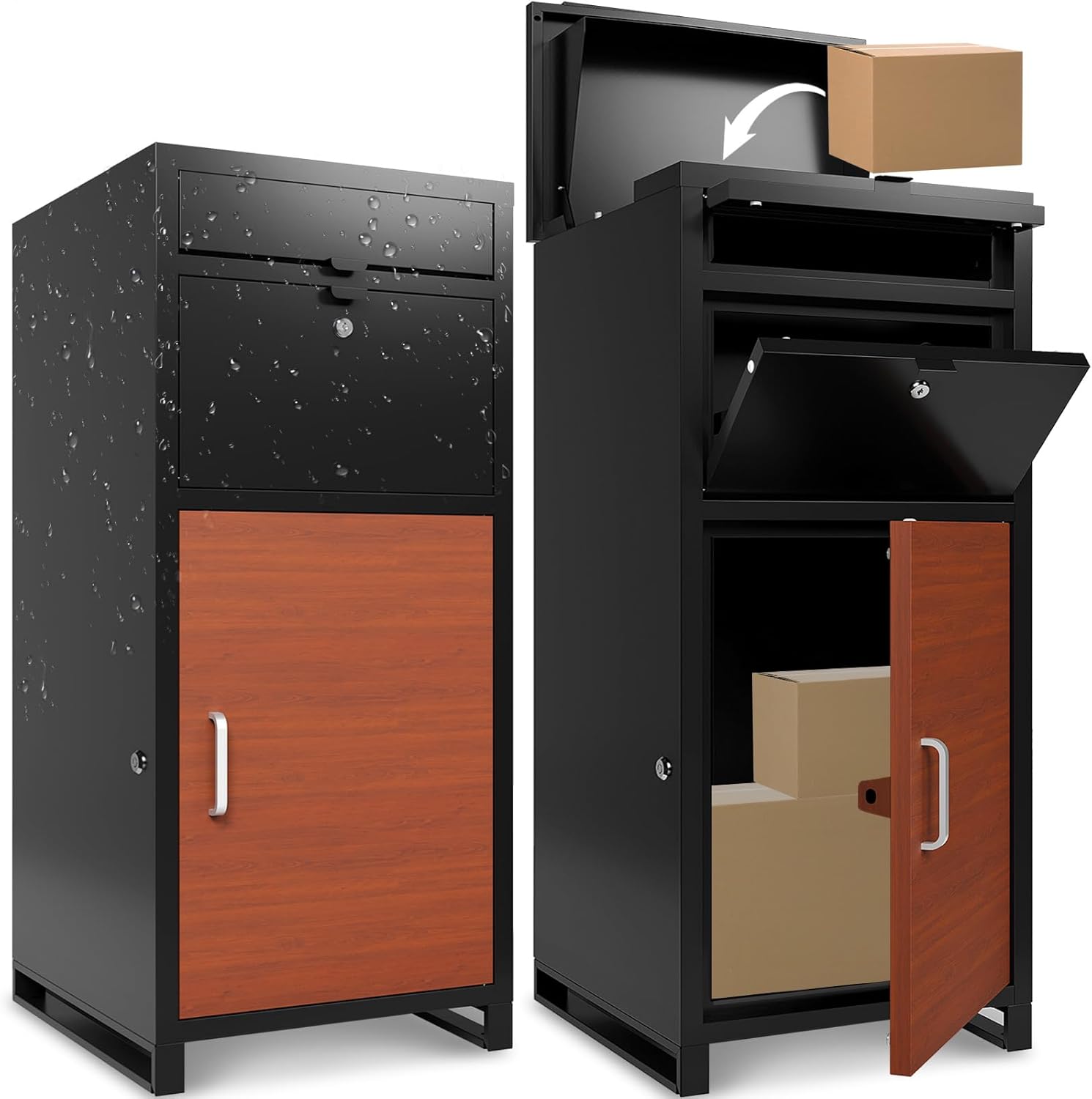 Amazon.com: KAER Package Delivery Boxes for Outside - 36x16x16 Inch ...