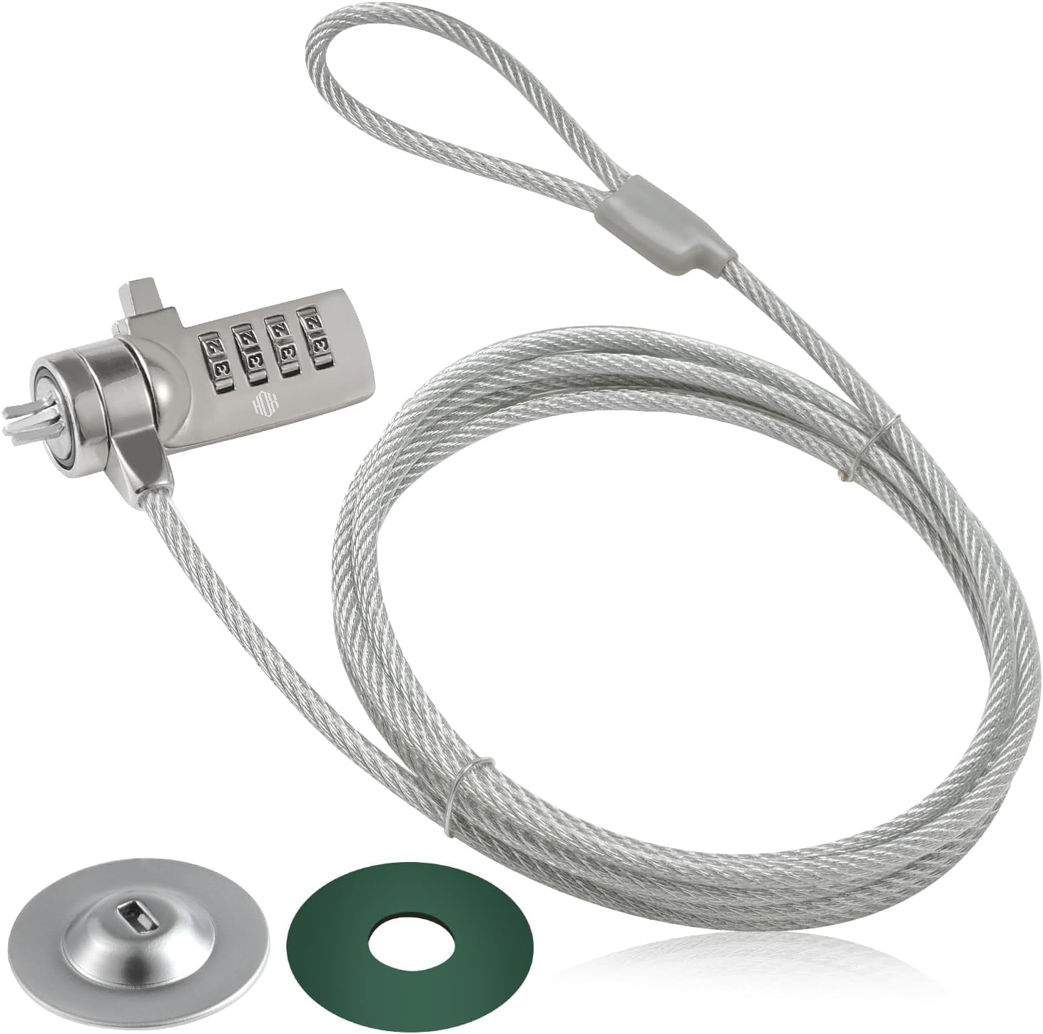 Amazon.com: Sendt Pink Notebook/Laptop Combination Lock Security Cable ...