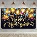 Amazon.com: Blulu Happy New Year Party Decoration Supplies, Extra Large ...