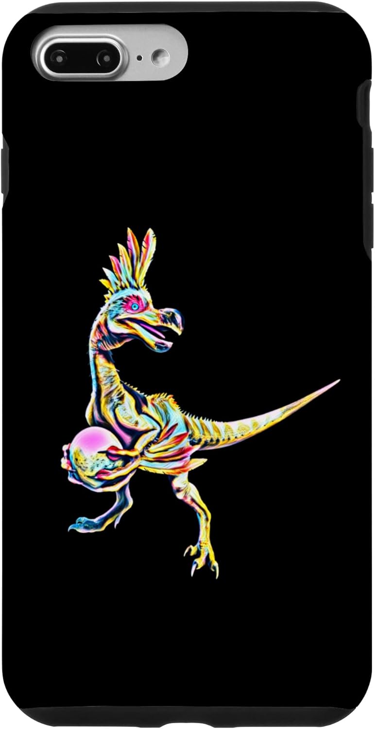 Amazon.com: iPhone 7 Plus/8 Plus Velociraptor Raptor Motif Dinosaurs ...