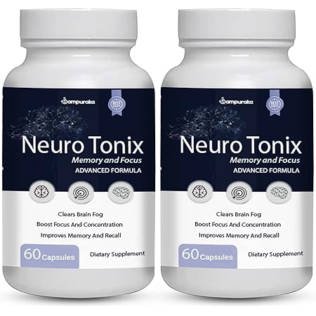Amazon.com: Neuro Tonix Advanced Formula for Memory and Focus ...
