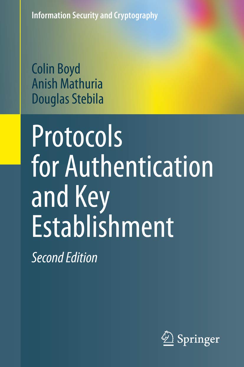 Protocols for Authentication and Key Establishment (Information Security and Cryptography) 2 ...