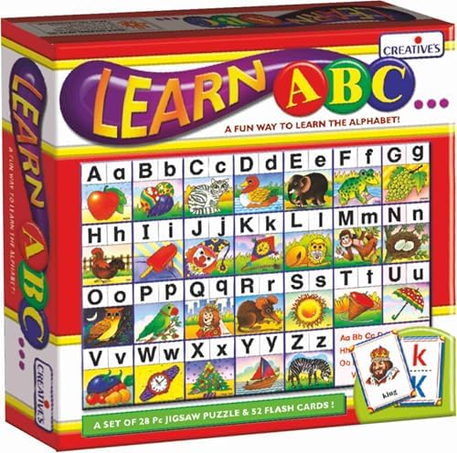 Buy Creative’s Learn ABC| Learning Letters of Alphabet for Kids| Match ...