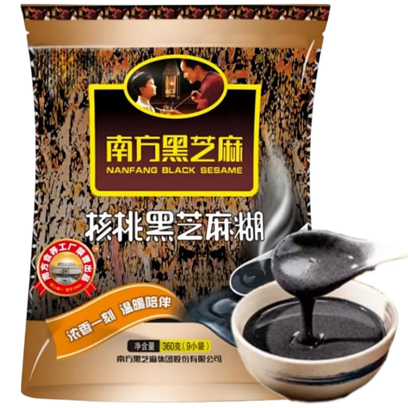 Amazon.com: Black Sesame Paste Powder 360g - Instant Nutritious ...