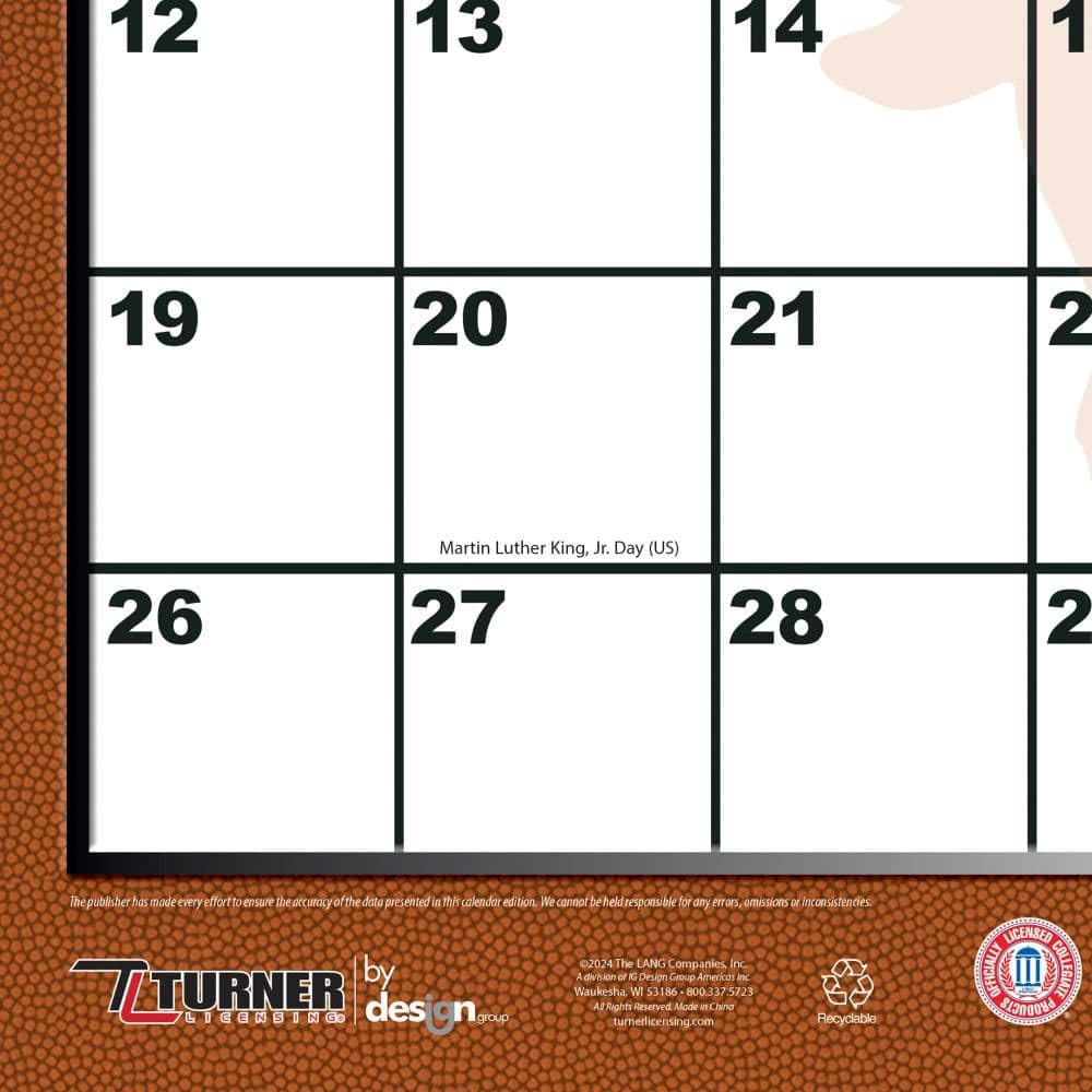 College Desk Pad Calendar TURNER SPORTS Texas Longhorns 2025 Desk ...