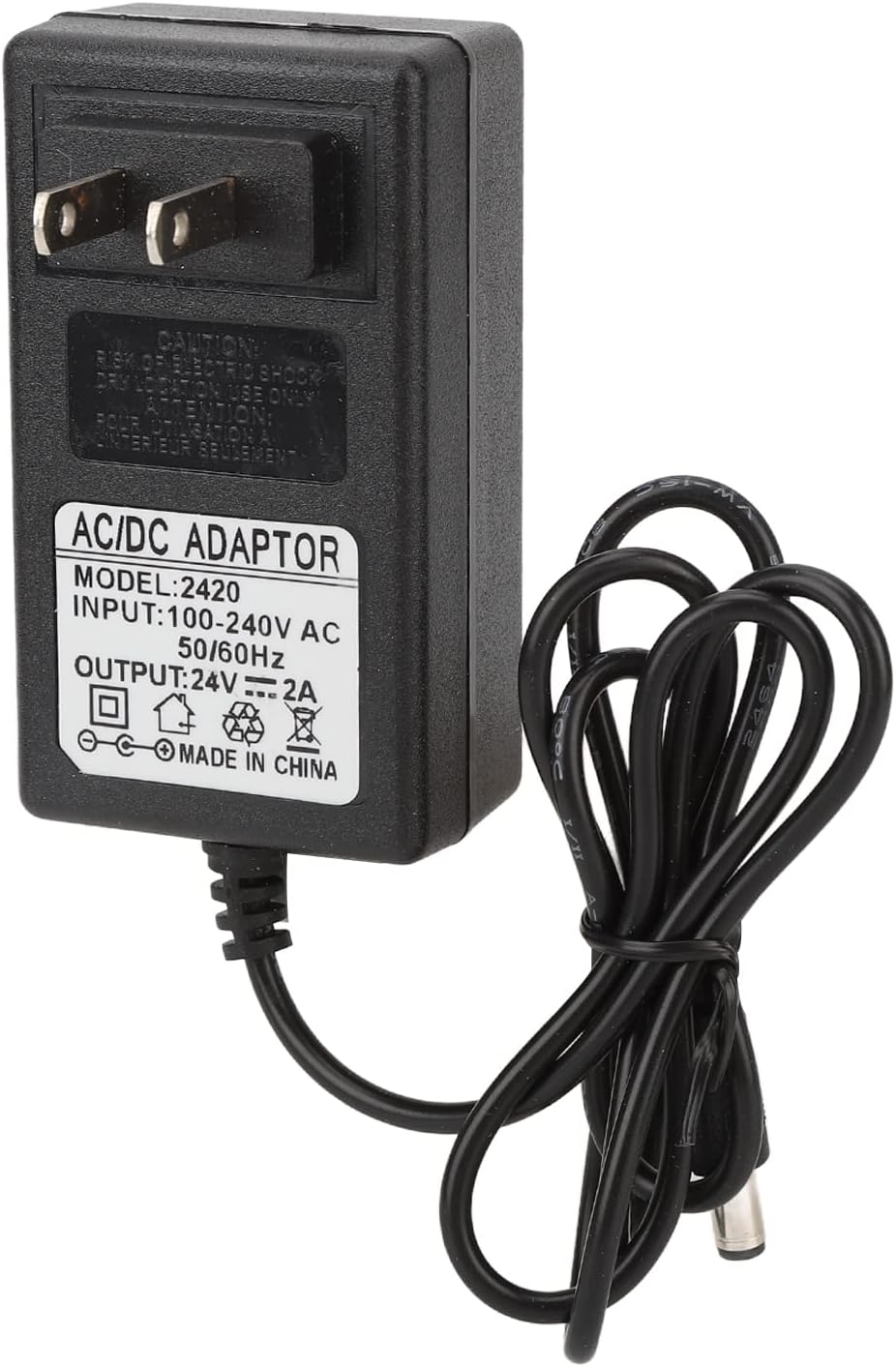 Amazon | Kaito Denshi(海渡電子) ACアダプター【PSE適合品】24V 2A 48W スイッチング 電源 DC 直流 ...