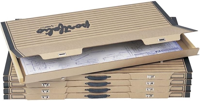 Amazon.com: Safco Portable Art and Drawing Portfolios FILE,FLAT,FBRBRD ...