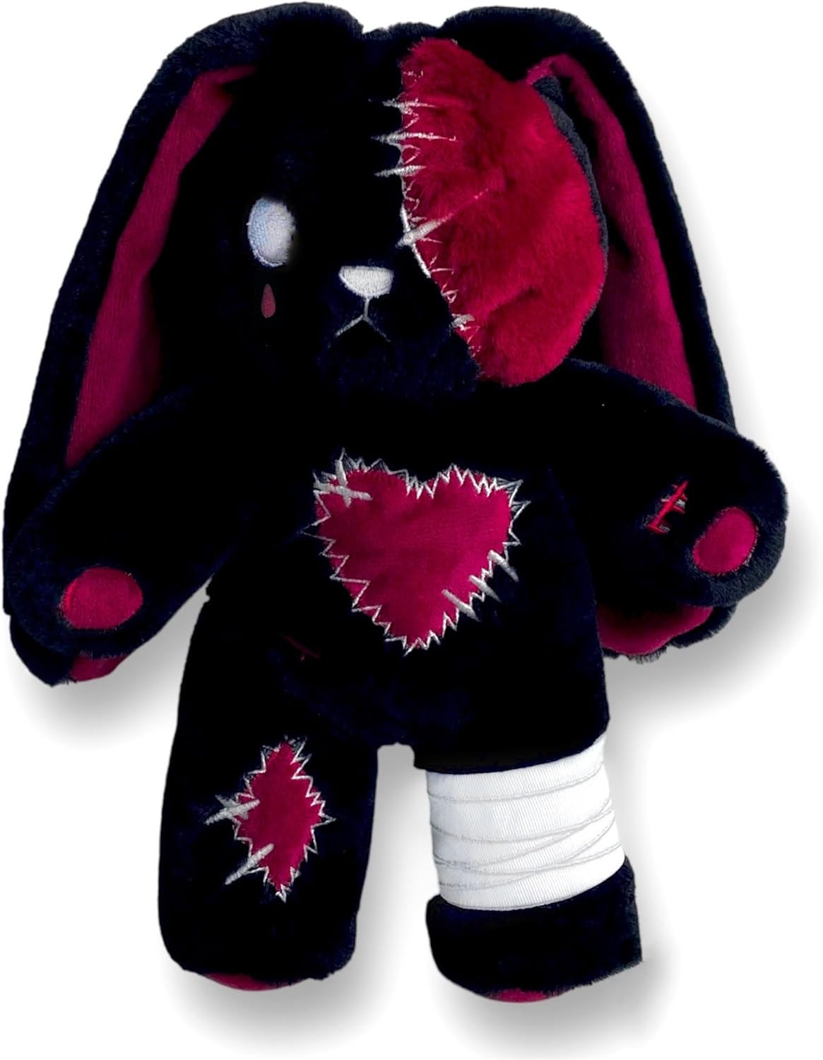 Amazon.com: PHITECUS Scary Goth Bunny Plush-Creepy Emo Rabbit Stuffed ...