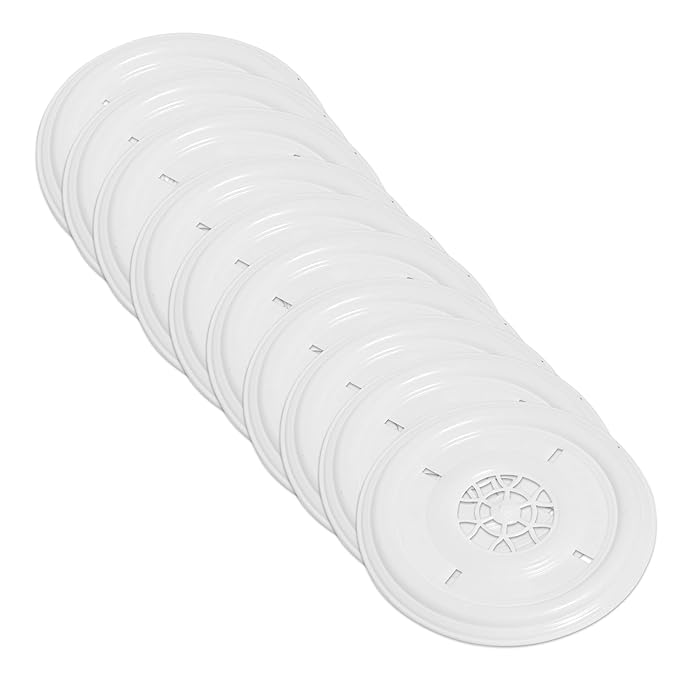 POP Fan Sheet for Ceiling Decoration | White Round Designer PVC Panel ...