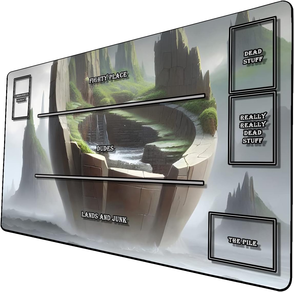 Amazon.com: AI Painting TCG Playmat - MTG Trading Card Game Mat with ...