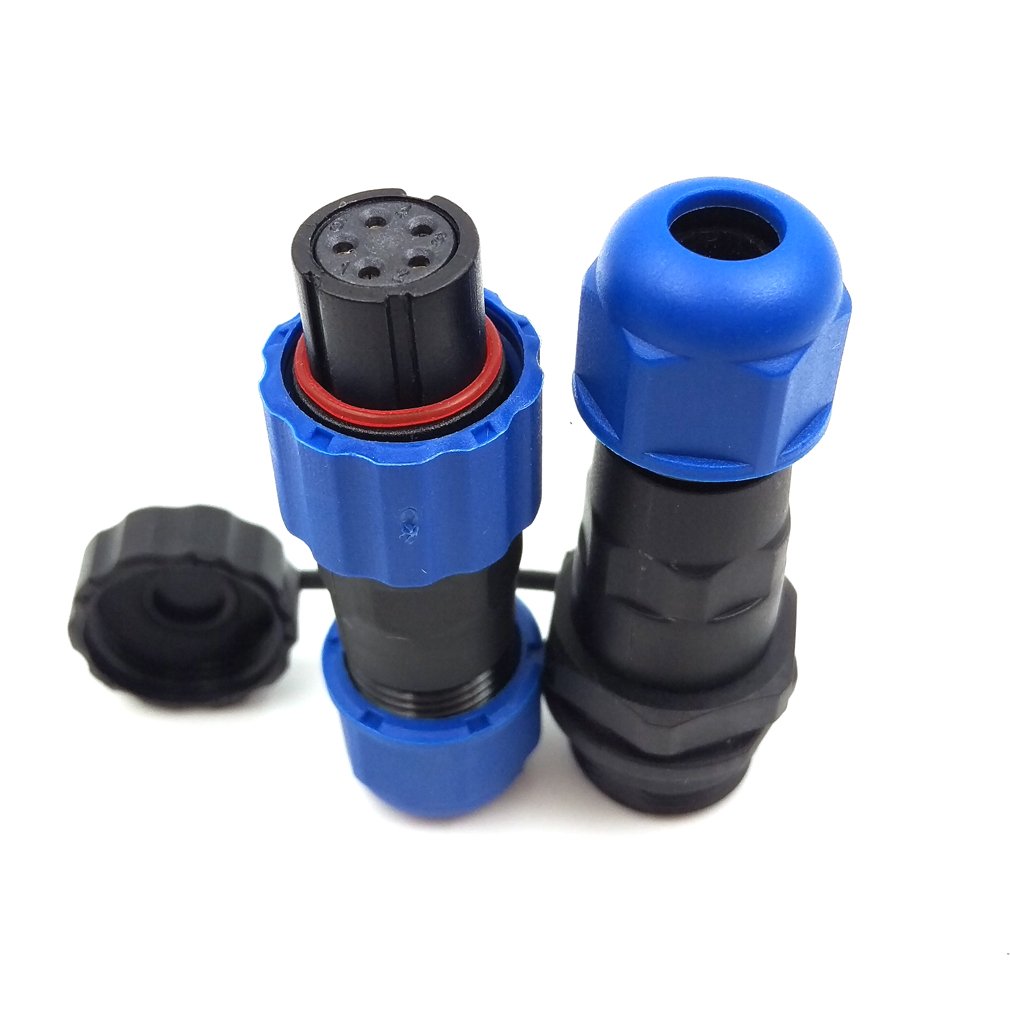 Snapklik.com : SD13waterproof 5 Pin Power Cable Connector, LED Power ...