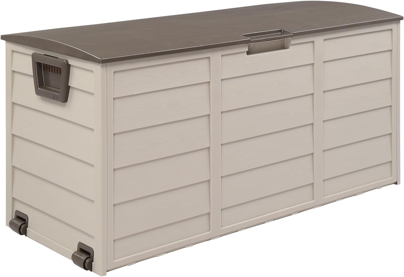 Amazon.com : EPOFIT 75 Gallon Resin Deck Box, Waterproof Outdoor ...