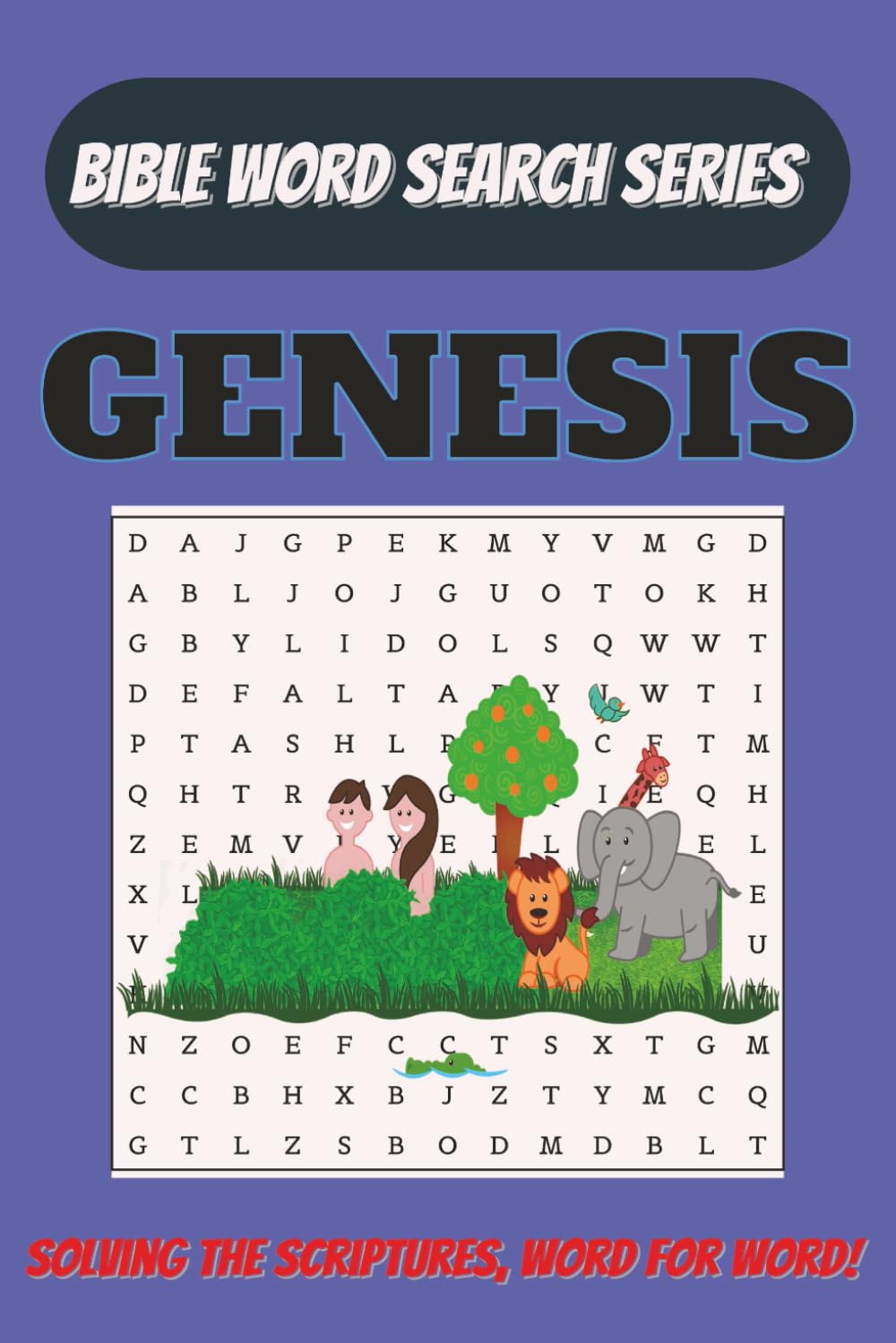 Bible Word Search Series: Genesis Book: Bible Word Searches with Easy ...