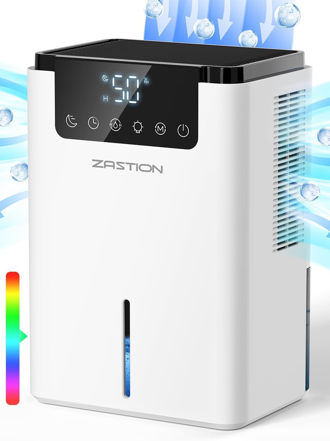 Dehumidifiers for Home, ZASTION 2200ml Dehumidifiers for Drying Clothes ...