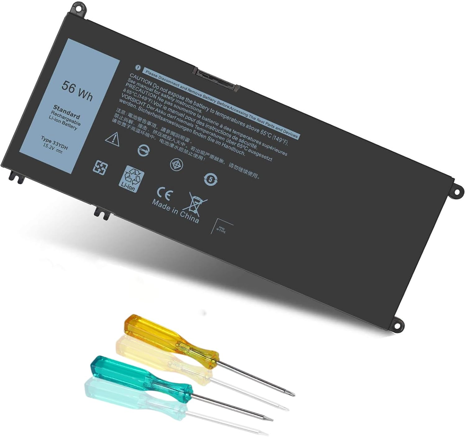 33YDH Laptop Battery Replacement for Dell Inspiron 17 7000 7786 7779 ...