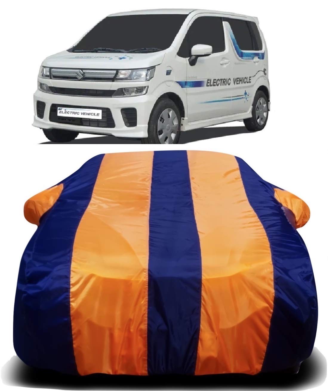 SMIKERS 190T Imported Fabric Car Cover for Maruti Suzuki WagonR ...
