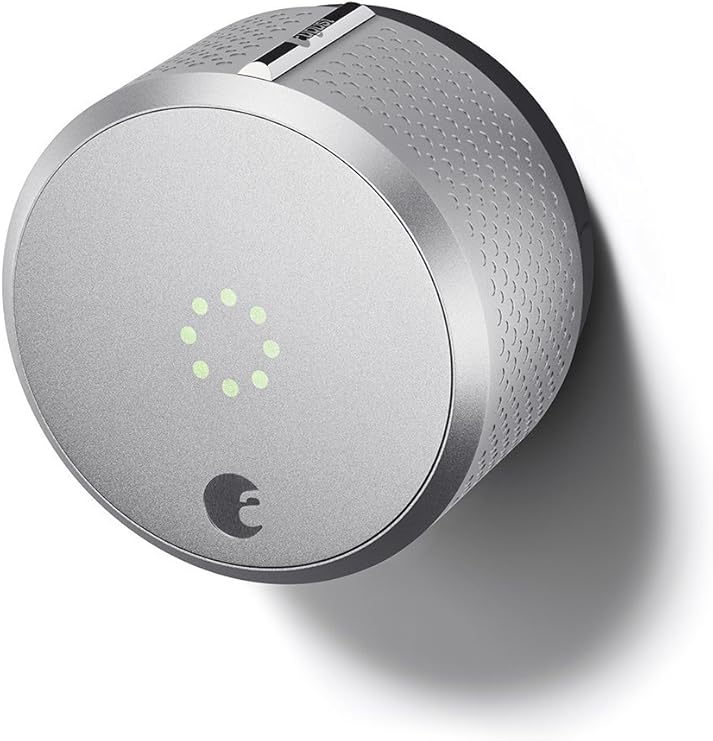 August Home Smart Lock, 2nd Generation, HomeKit enabled (Silver ...