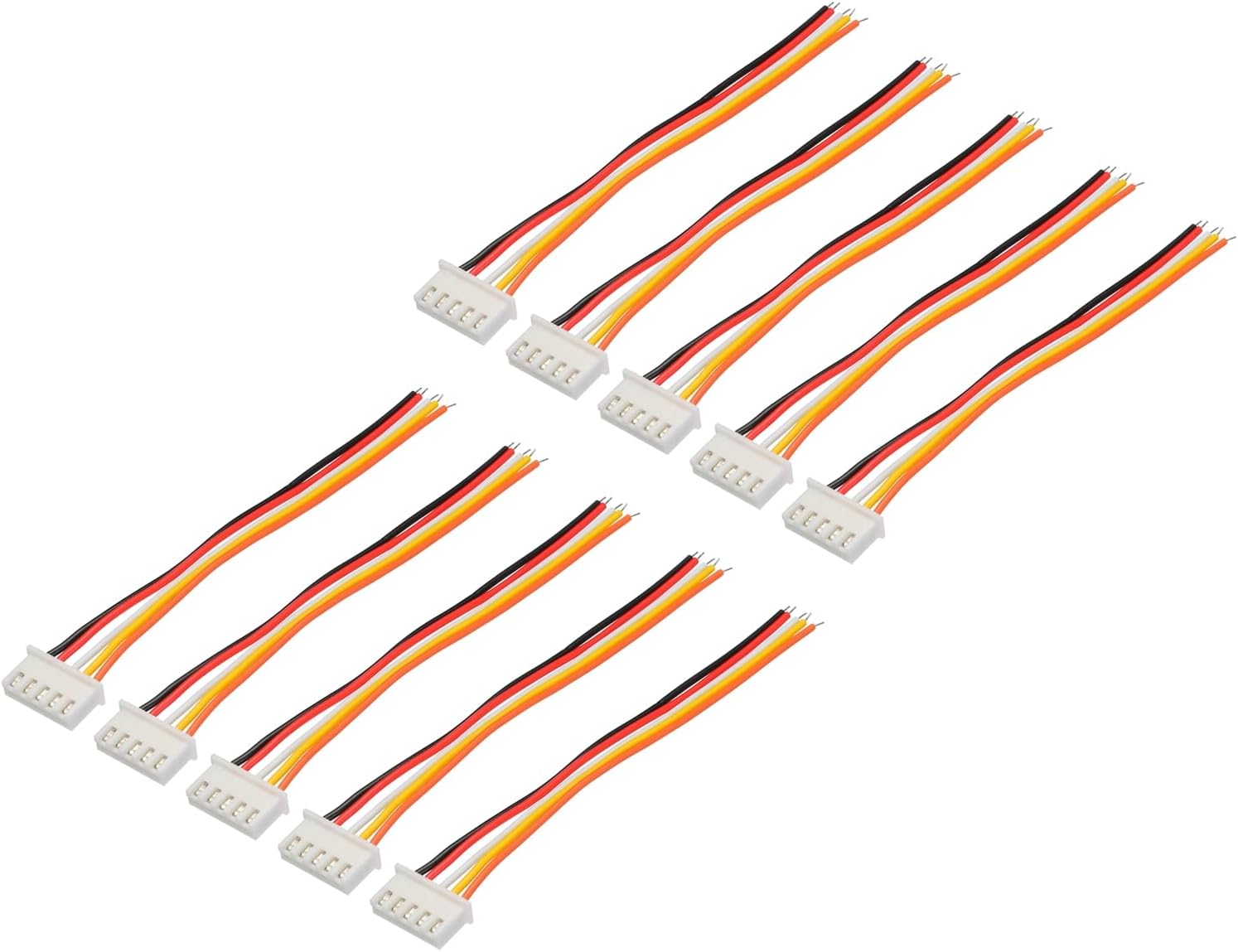 Amazon.com: MECCANIXITY 10PCS XH Connector 2.54mm Pitch 5pin Female ...