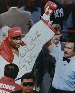 GEORGE FOREMAN SIGNED AUTOGRAPH 8x10 PHOTO - HEAVYWEIGHT CHAMPION ...