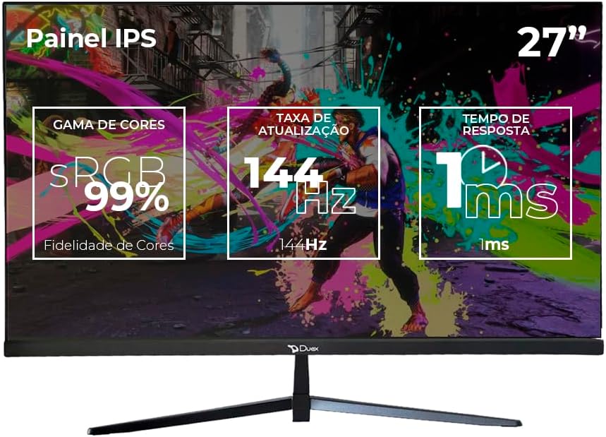 Monitor Duex Gamer LED 27" 240Hz DX270ZHQ | Amazon.com.br
