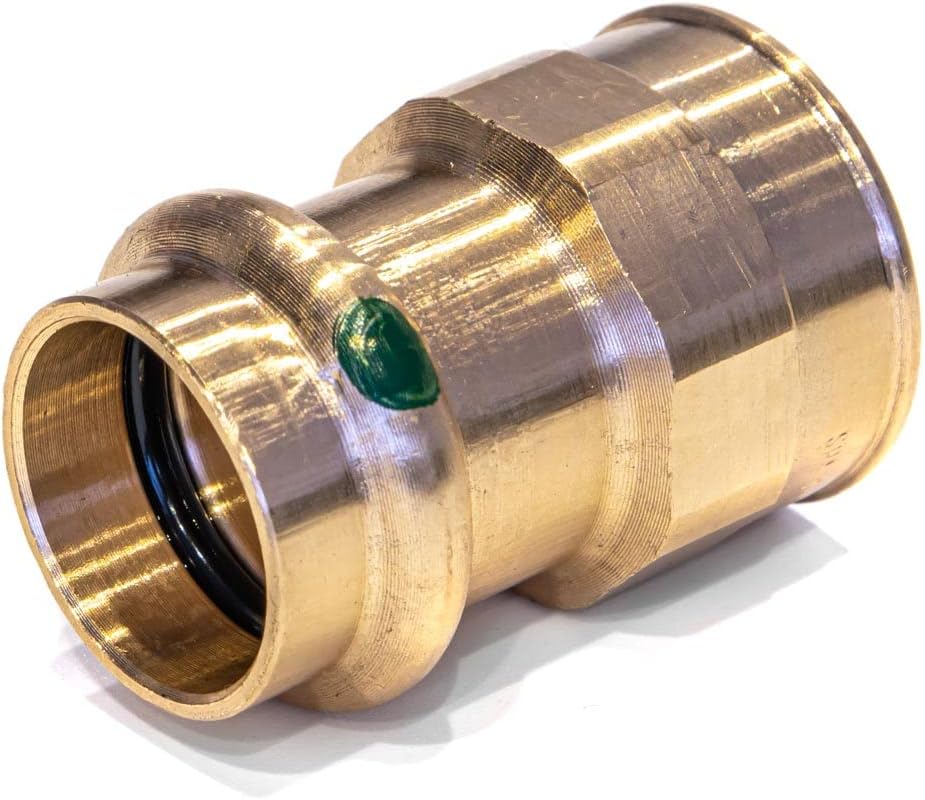 Markenlos Viega Profipress Kupfer Pressfitting Übergangsnippel AG (22x3 ...