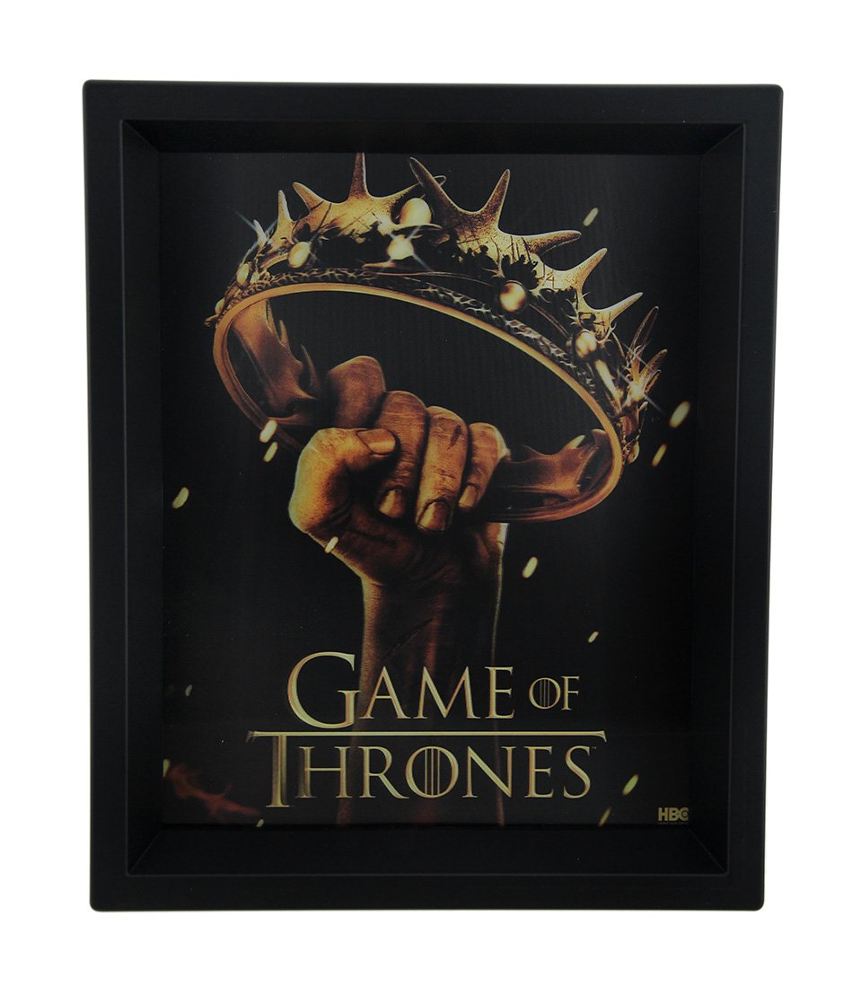 Game of Thrones - Crown 8x10 3D Shadow Box: NOT A BOOK: 0638211630244 ...