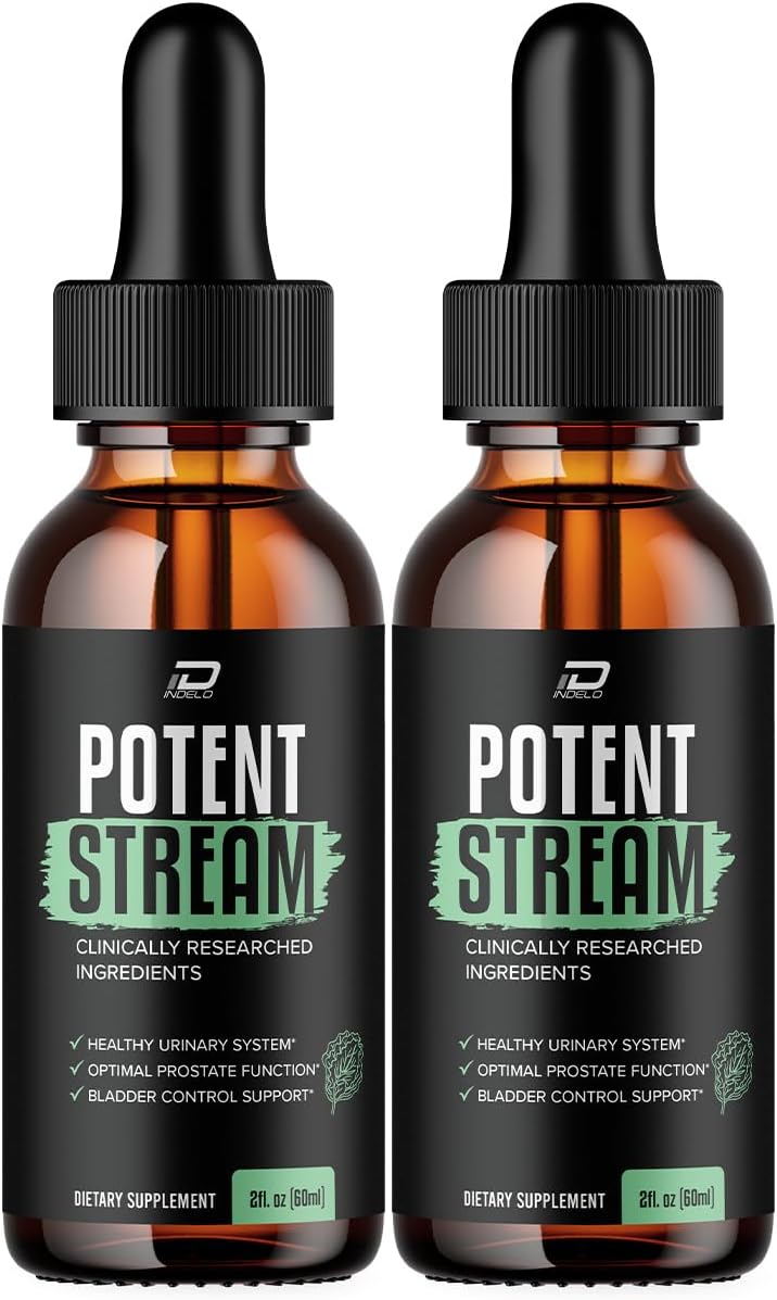 Amazon.com: Indelo Potent Stream Drops for Health - Potent Stream Supplement, Maximum Strength ...